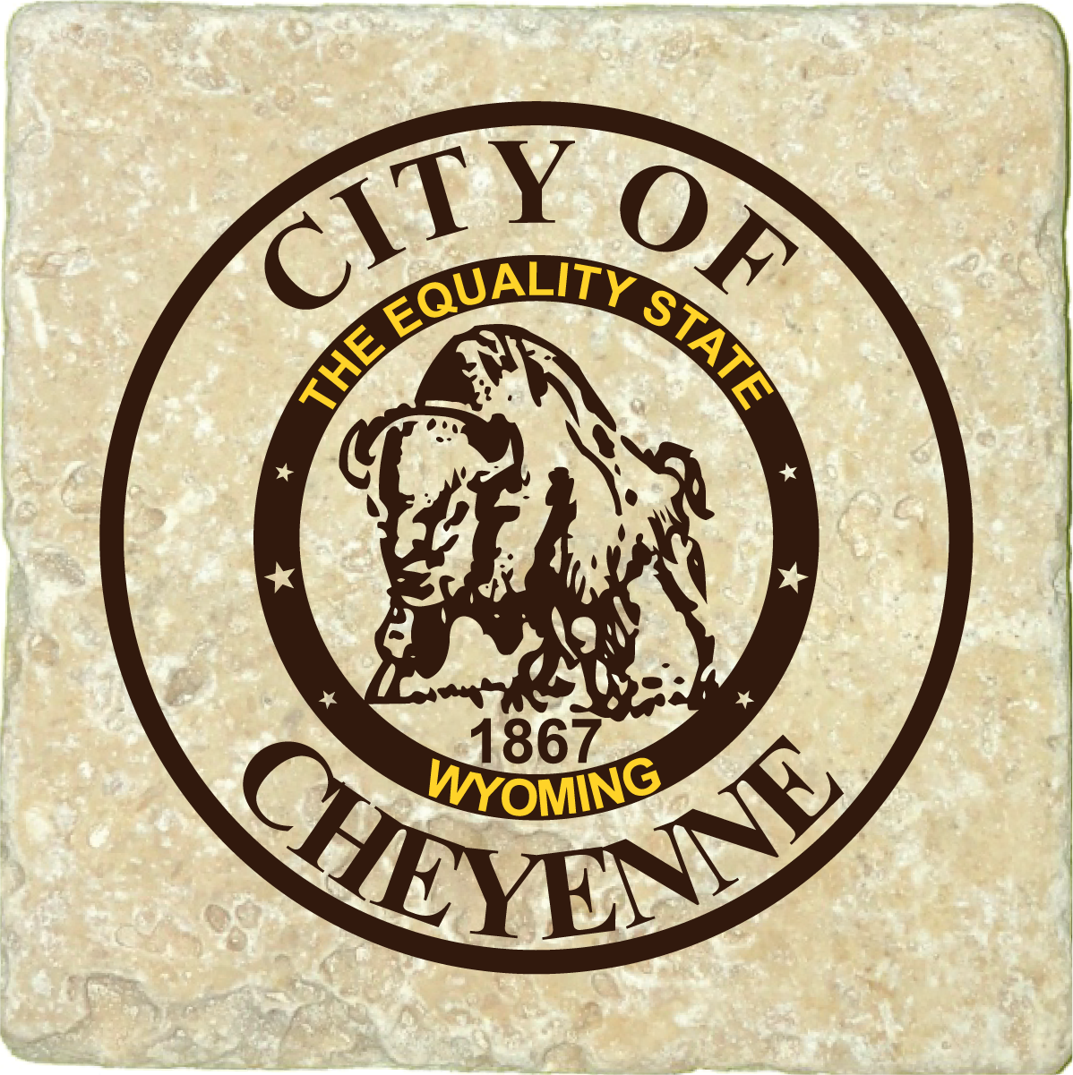 Wyoming City of Cheyenne Emblem