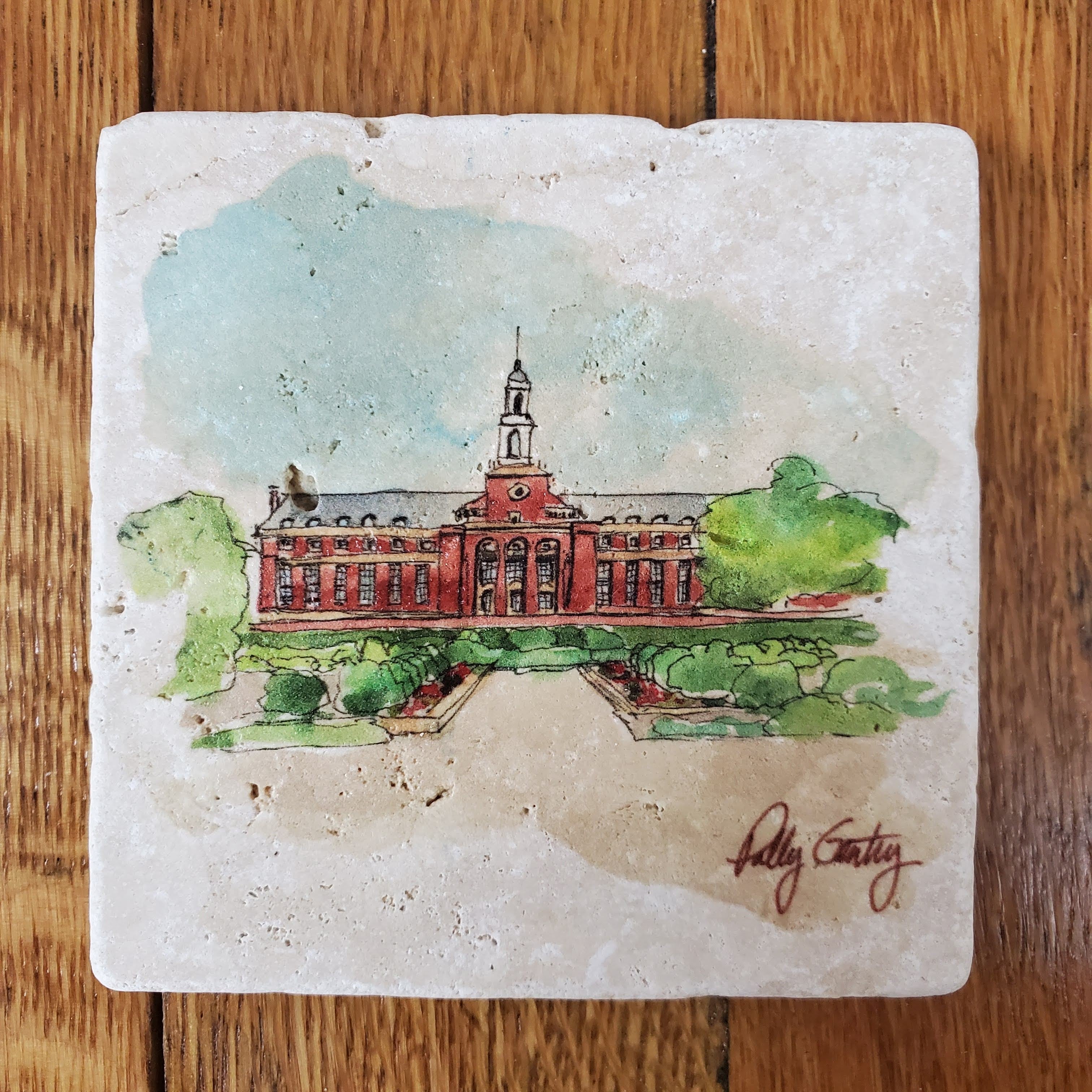 Oklahoma State University with OSU Edmond Low Library by Polly Gentry ...